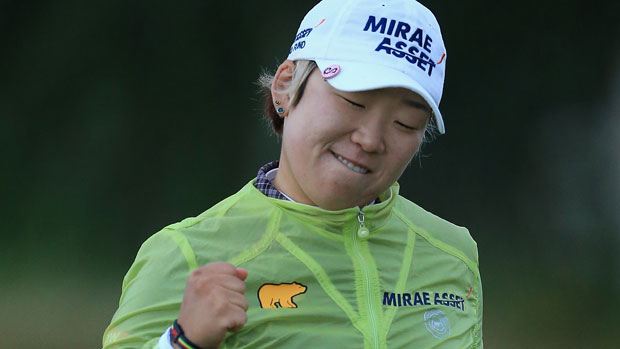 In the Winner's Circle with Jiyai Shin | News | Epson Tour