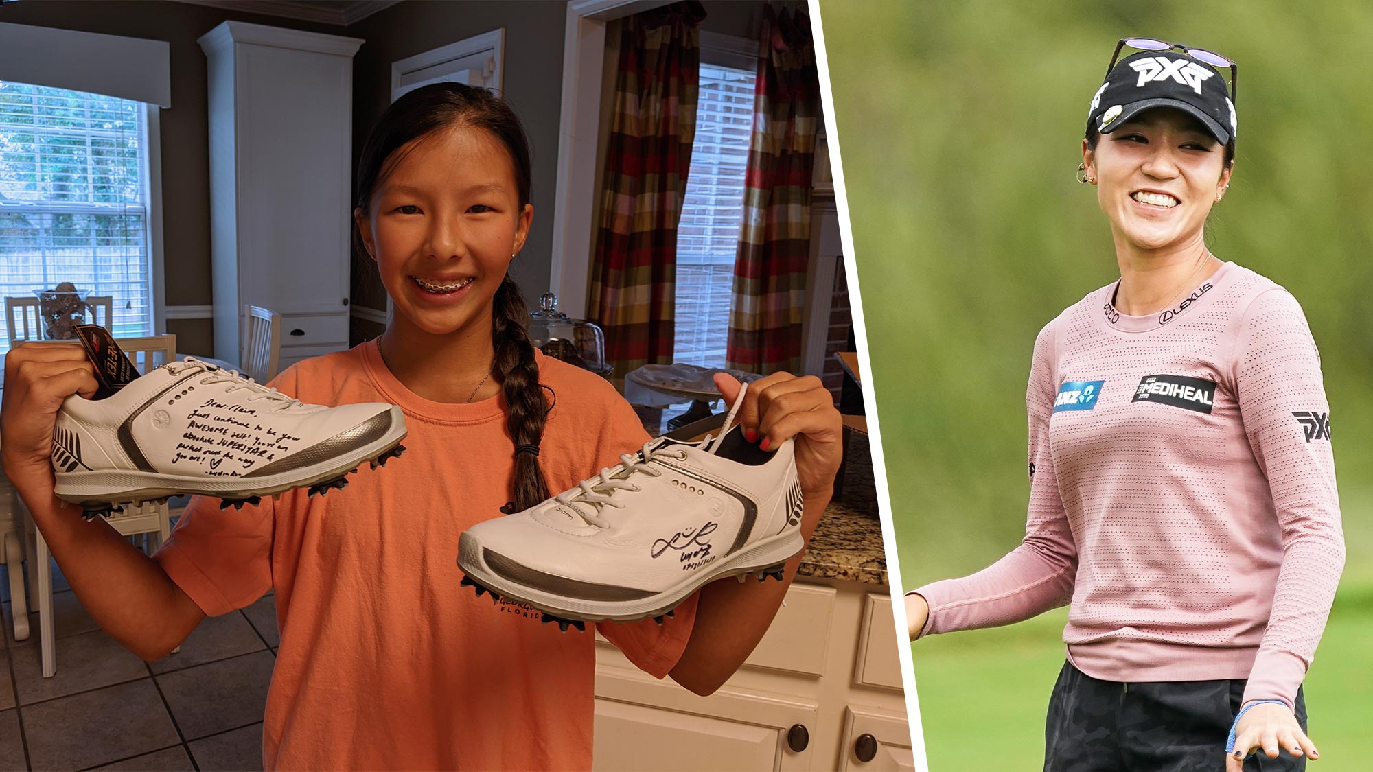 Lydia Ko Reconnects with Claire Hollingsworth For Special Drive On ...