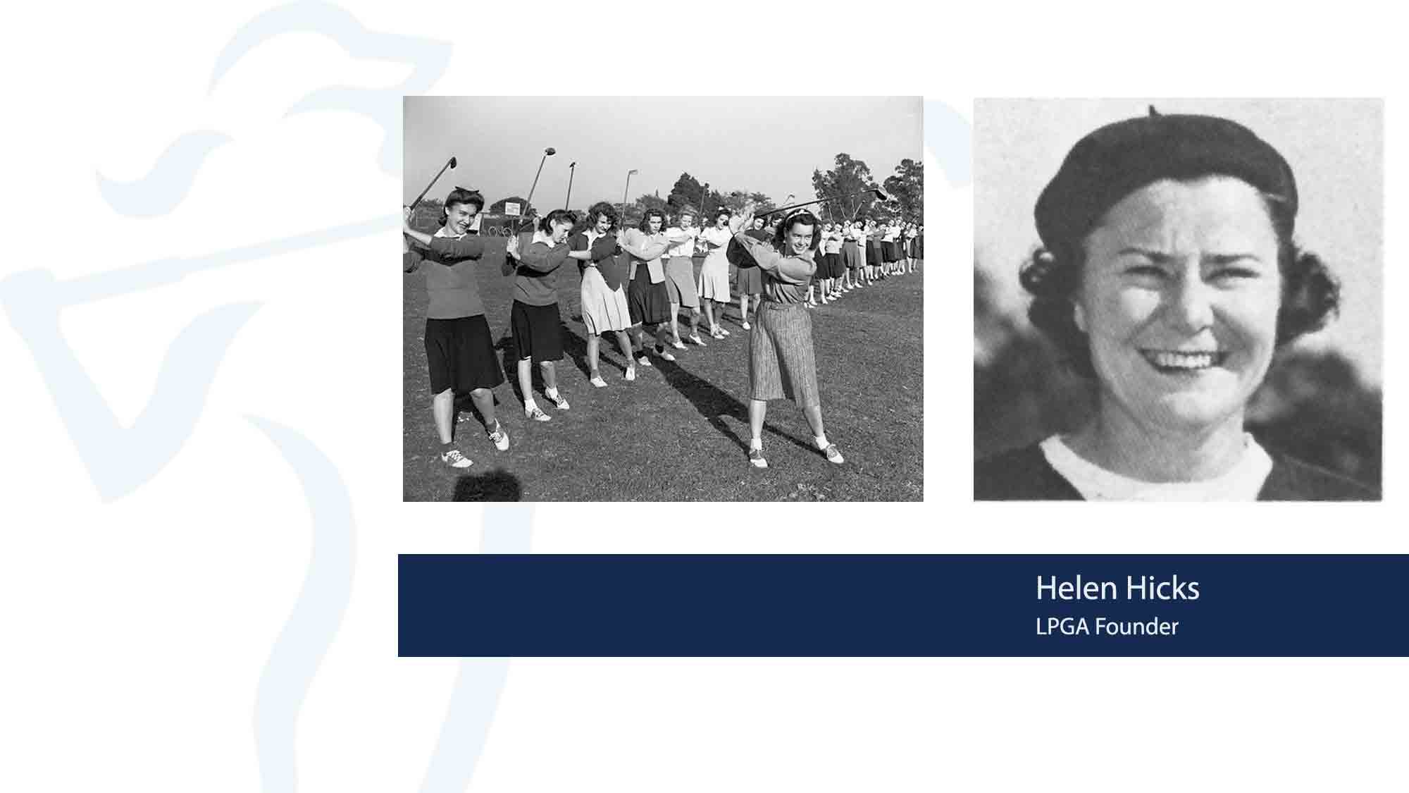 Meet LPGA Founder Helen Hicks | News | Epson Tour